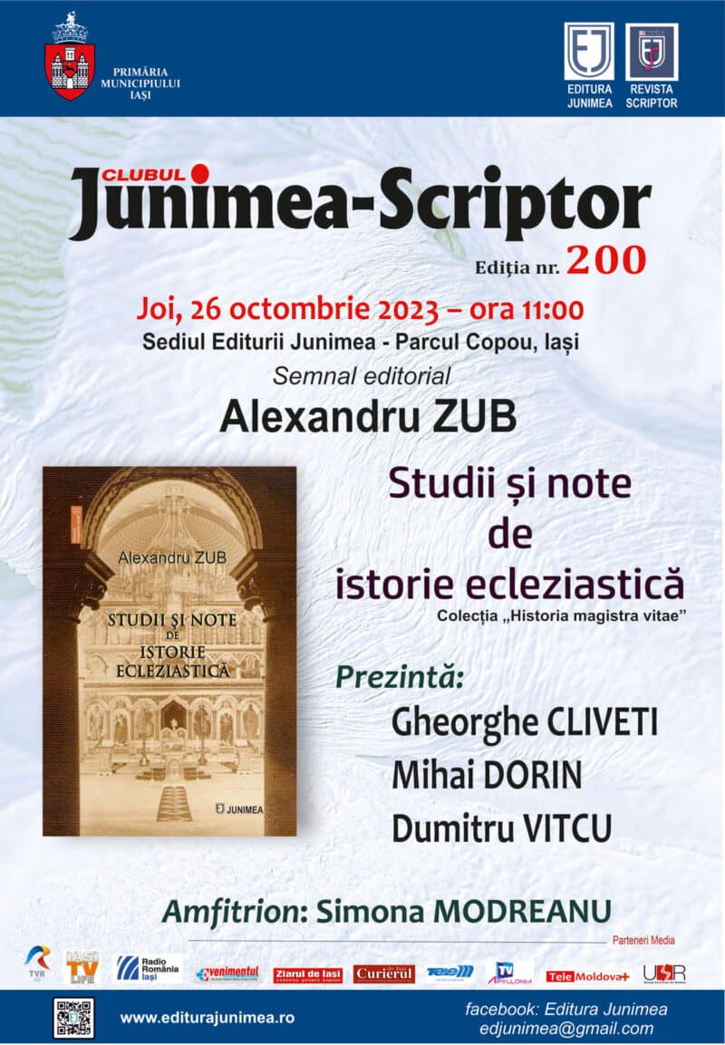 Clubul JUNIMEA-SCRIPTOR, ediția nr. 200 - Editura Junimea
